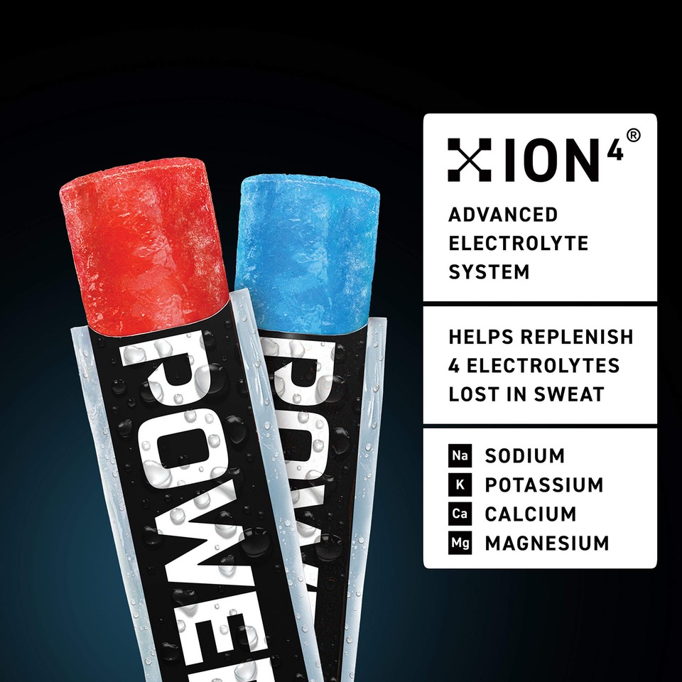 Powerade Sports Freezer Bars 70 Servings Electrolyte Popsicles Frozen ...