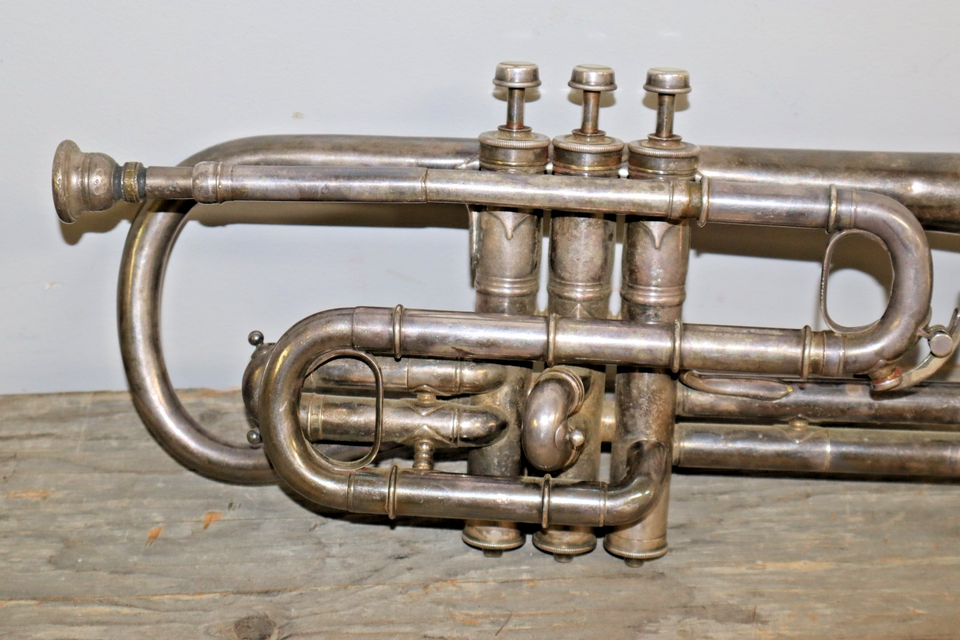 Vintage CG CONN Cornet S/N L 130762 PAT APRIL 2 1907 1968 Perfected ...