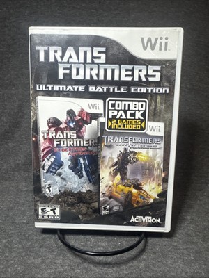 Transformers -- Ultimate Battle Edition Combo Pack Nintendo Wii No ...