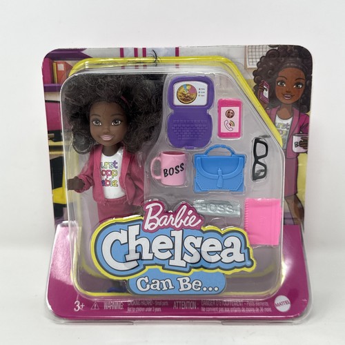 Barbie Chelsea Doll Can Be Business Boss Playset Age 3+ Mattel | eBay