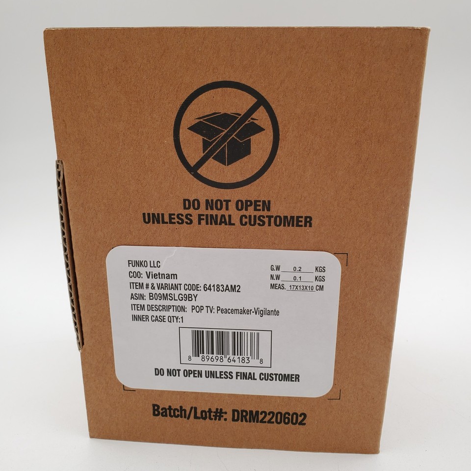 Funko Pop! VIGILANTE #1234 Adrian Chase DC's Peacemaker Series w ...