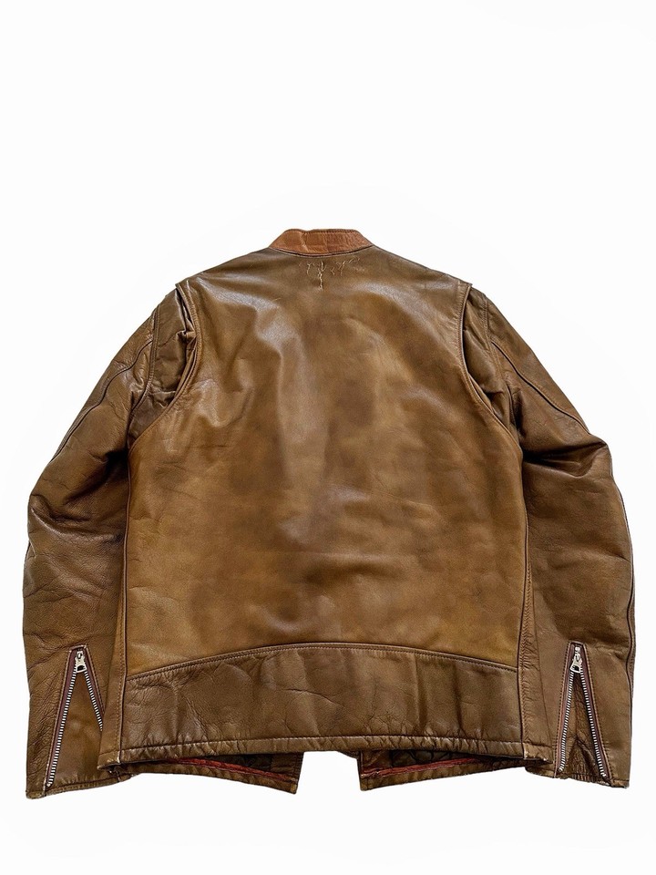 1960’s Schott Cafe Racer Brown Leather Racer | eBay
