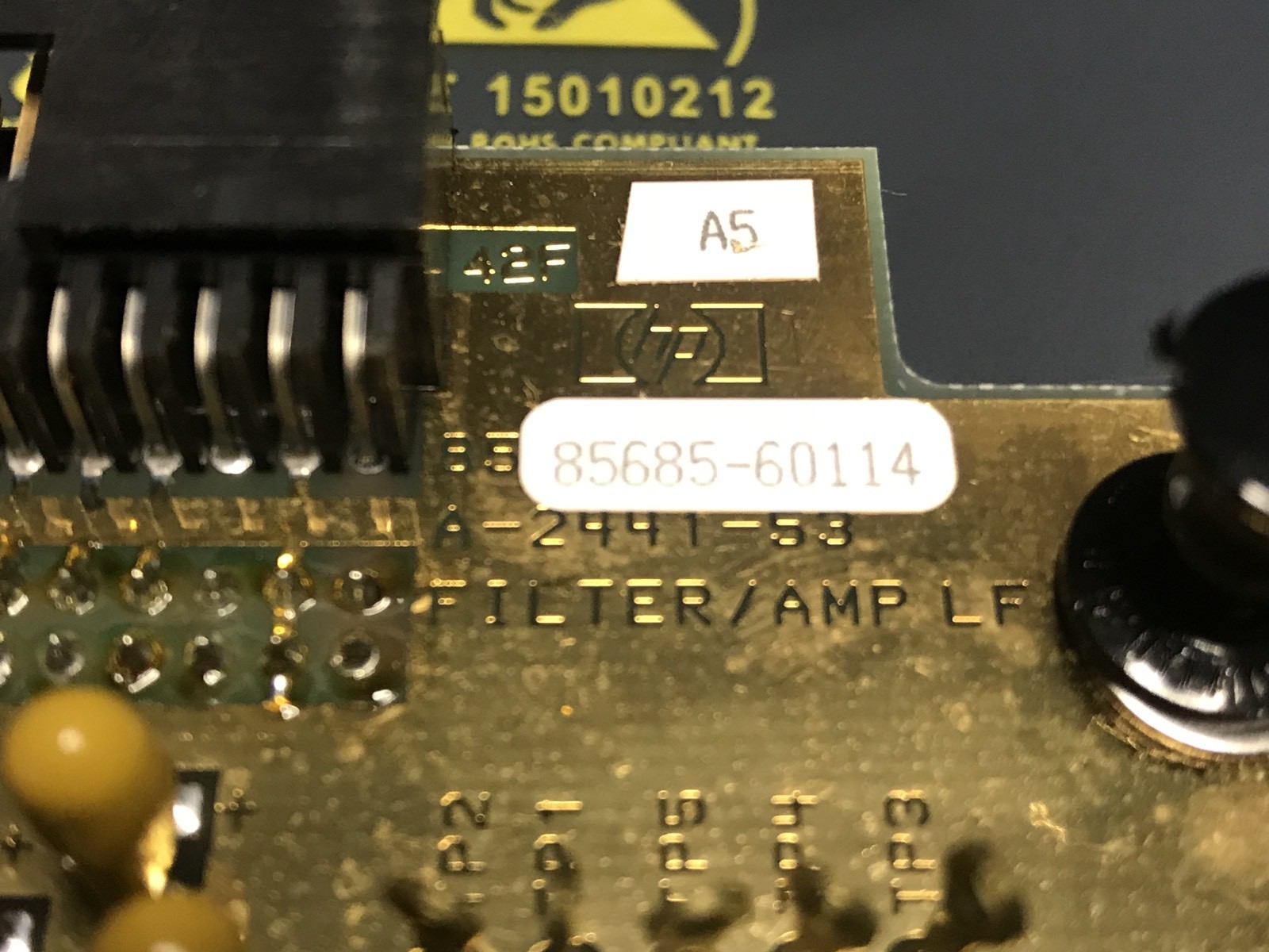 HP 85685-60114 Filter / Amp LF from HP Agilent 85685A | eBay