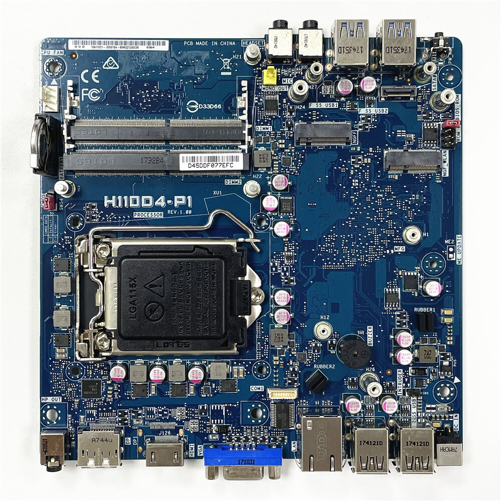 ASRock H110D4-P1 H110 Motherboard LGA1151 For Jupiter-H110 Mini PC DDR4 ...
