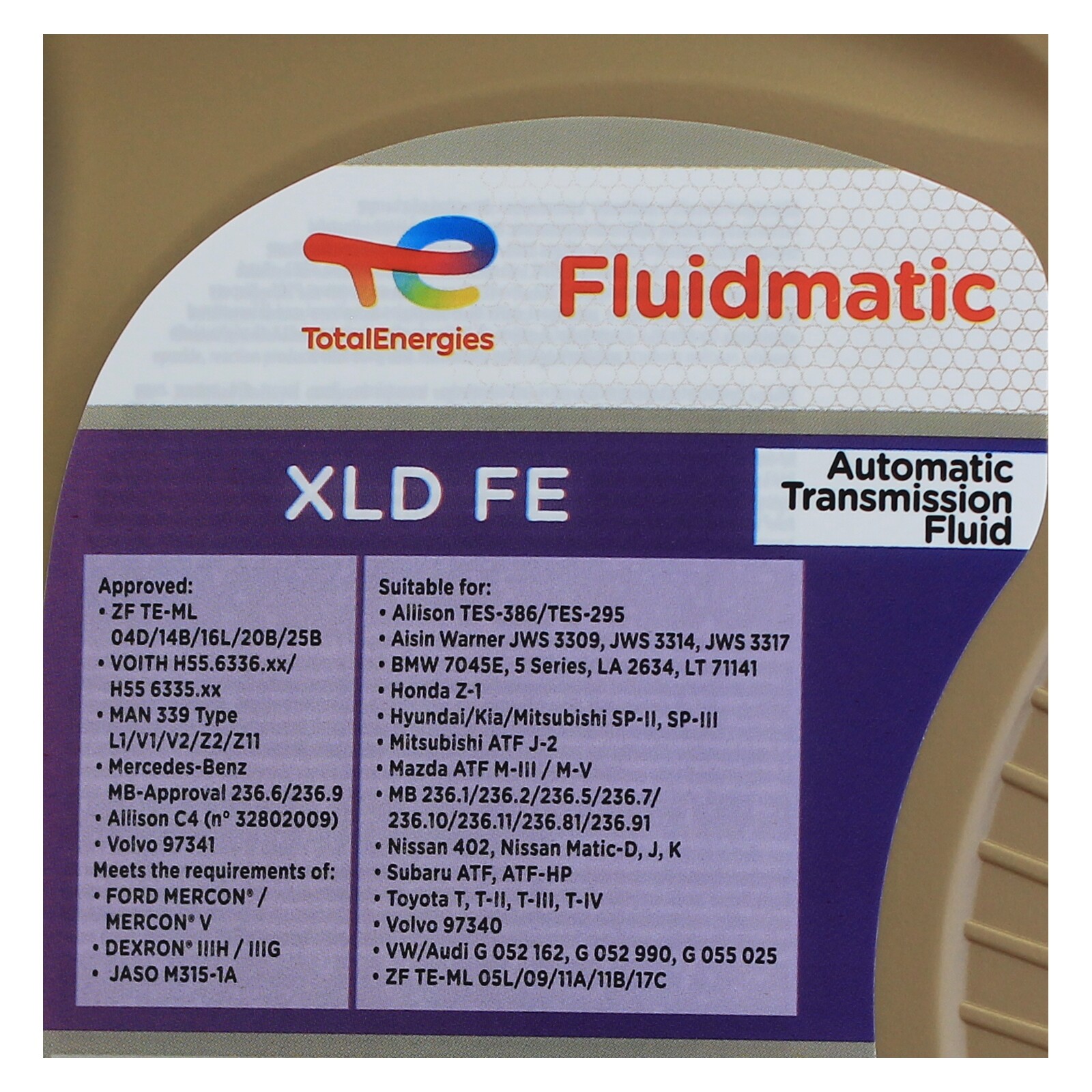 Total Fluidmatic (Formerly Fluide) XLD FE Automatic Transmission Fluid ...
