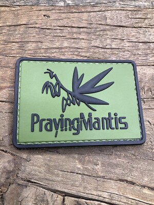 Patch PVC Tactical Morale HOOK-3D PVC Rubber Praying Mantis Predator | eBay