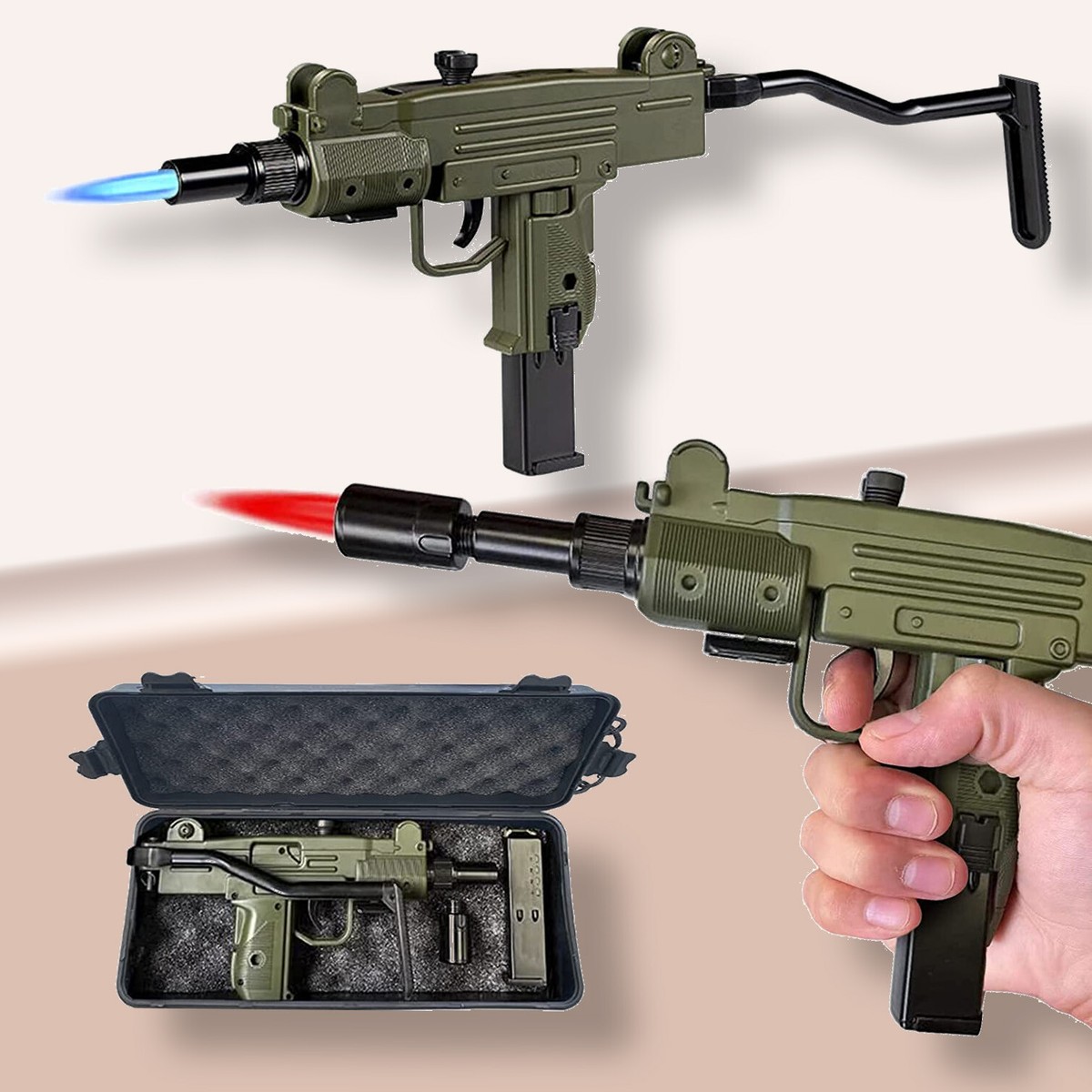 Firepower Licensed Mini Uzi Co2 Airsoft Gun 122409 Umarex IWI Mini UZI