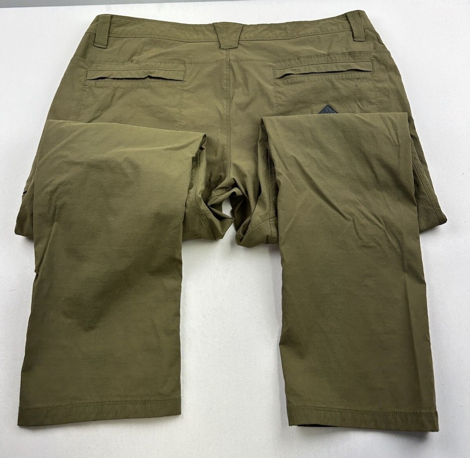 Off the Grid Pants Mens 40x32 Taper Fit Green Trailblazer Logo Cargo ...