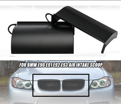 INTAKE SCOOP RAM AIR Black For BMW E90 E91 E92 E93 325i 335i 330i 330D ...