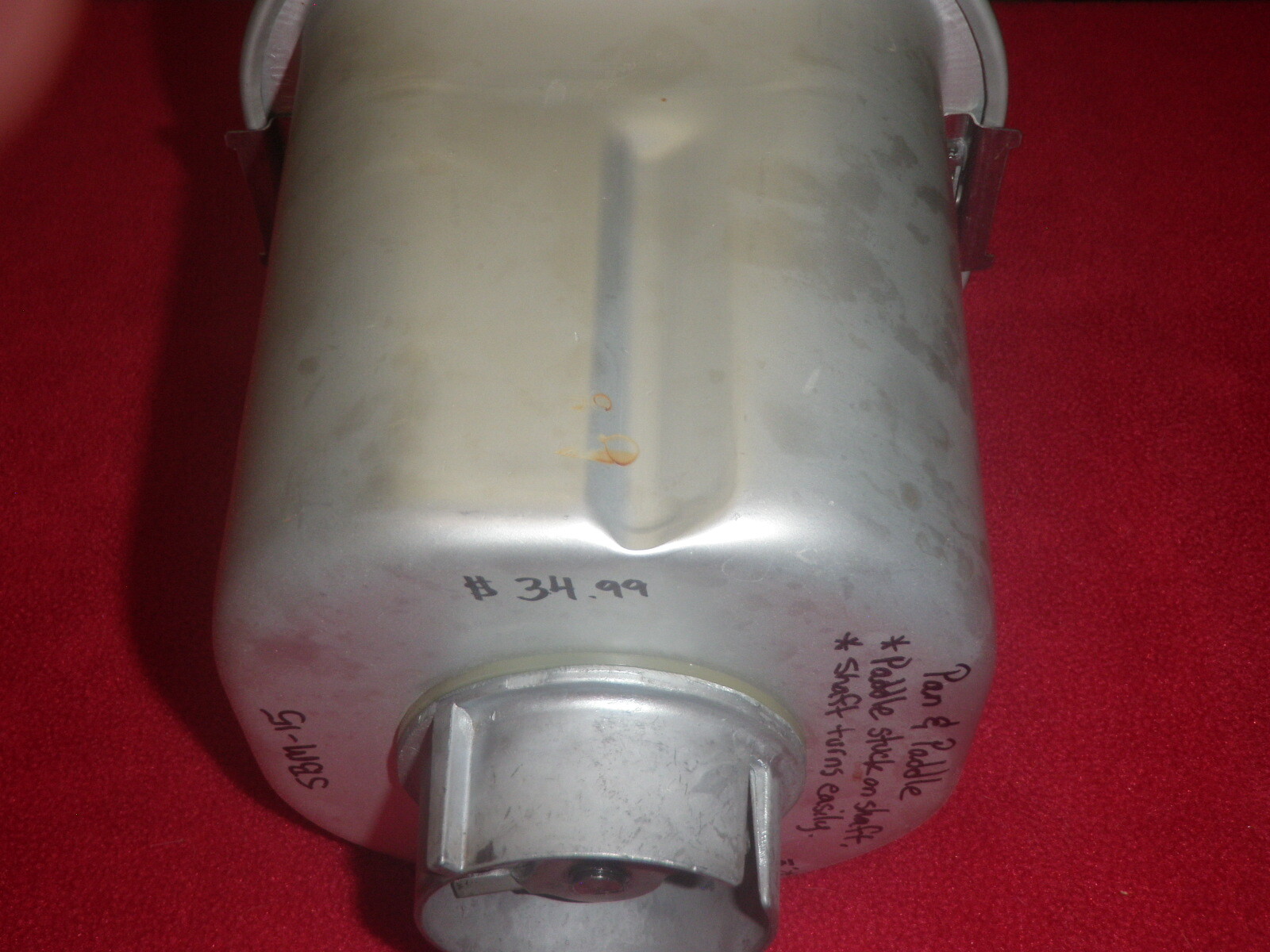 Sanyo Bread Maker Machine Pan & paddle Model SBM-15 | eBay