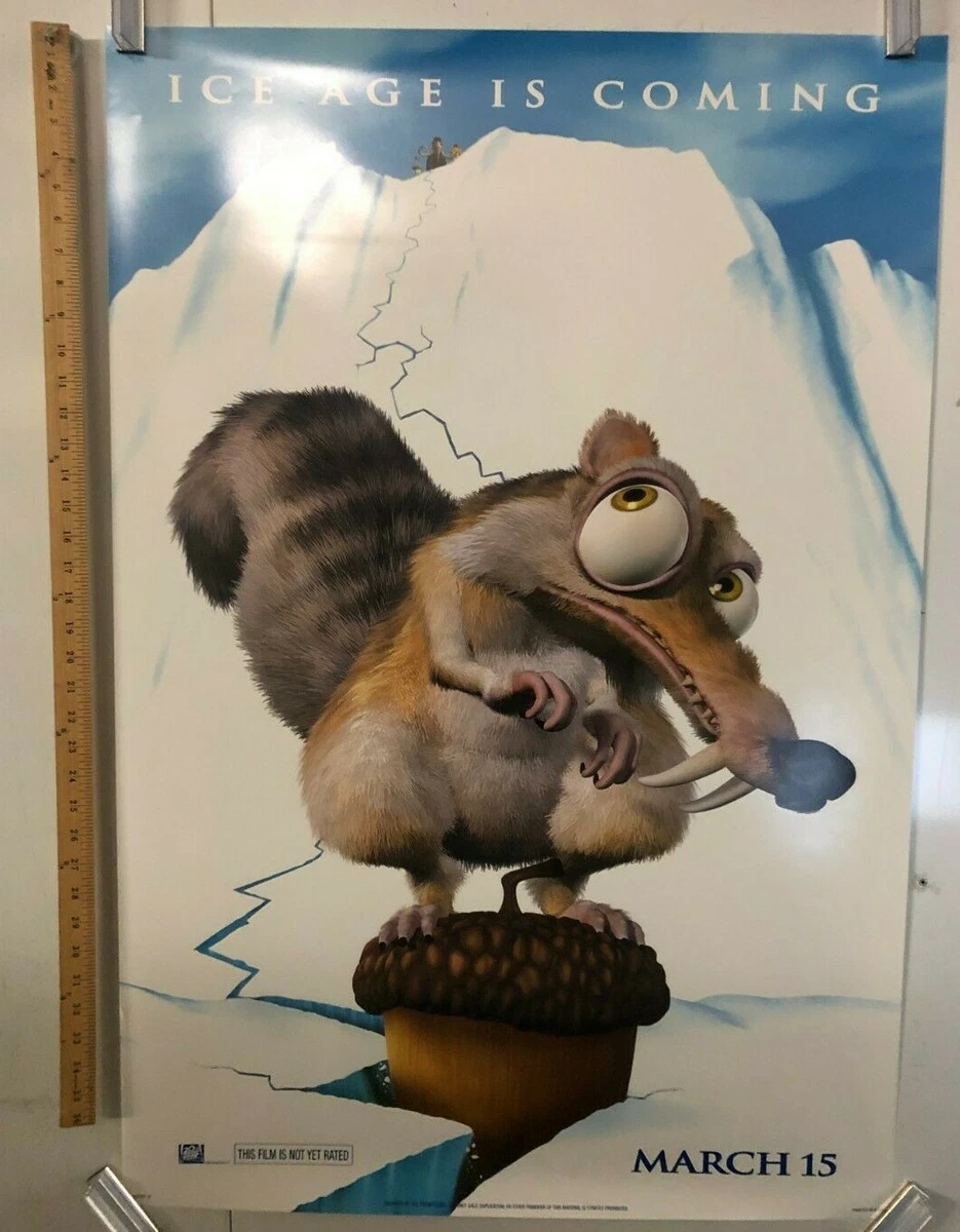 Ice Age 2002 Movie Poster
