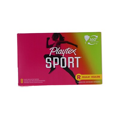 Playtex Gentle Glide Playtex sport 360* Tampons, 8ct | eBay