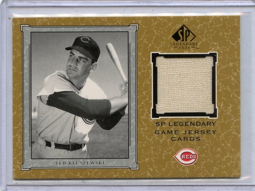 2001 SP LEGENDARY CUTS #J-TK TED KLUSZEWSKI JERSEY CARD, CINCINNATI REDS, 082425 | eBay