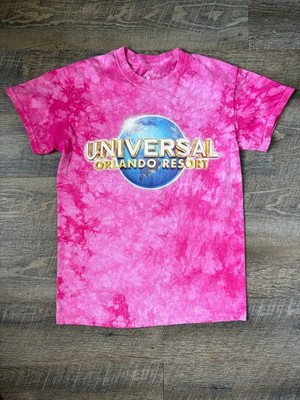 Universal Studios Orlando Resort Retro Logo VTG Tie Dye Neon Shirt ...