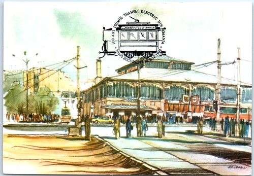 Postcard - From Bucharest Demolished - Unirii Hall - Bucharest, Romania ...