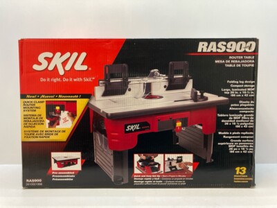 SKIL RAS900 Laminated MDF Top Router Table New | eBay