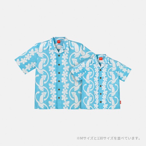 Nintendo TOKYO Dancing Squid Aloha Shirt Splatoon M L 130 size Limited ...