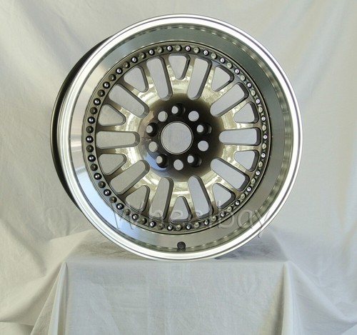 4 PCS ROTA WHEEL FLUSH 17X9 5X100 42 73 RYL GUNMETAL | eBay