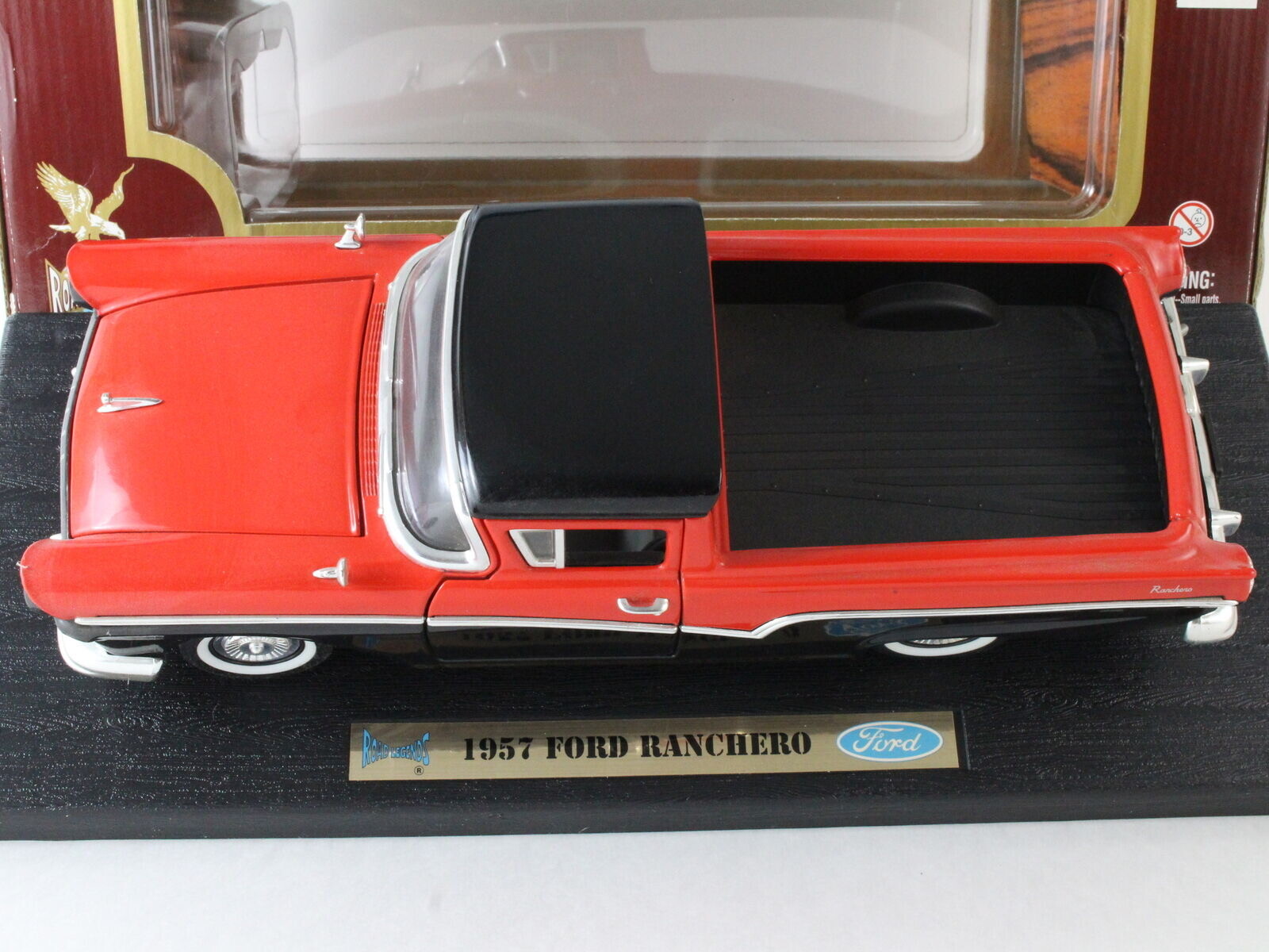 1957 Ford Ranchero Red Truck Road Legends 92208 1:18 Model In Box