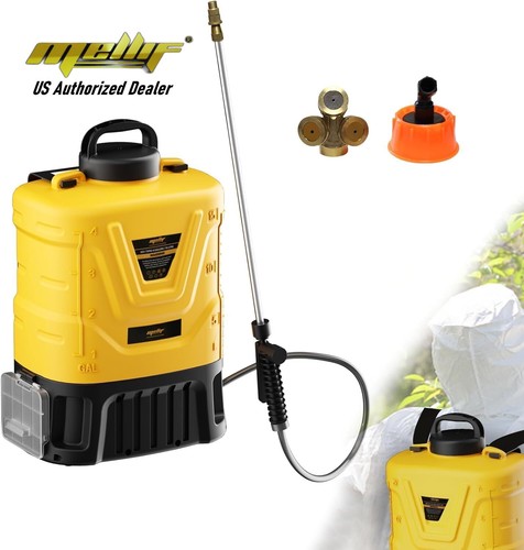 Mellif Backpack Pump Sprayer 4 Gal 70 PSI Garden Sprayer FOR Dewalt 20V ...