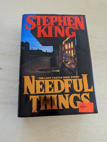 NEEDFUL THINGS - By Stephen King - 1991 First Edition 1st Print ...
