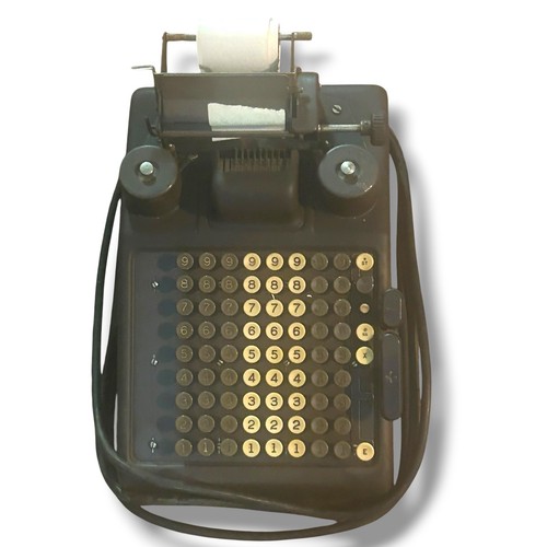 Vintage Burroughs Type 3 Electric 8 Column Portable Adding Machine ...