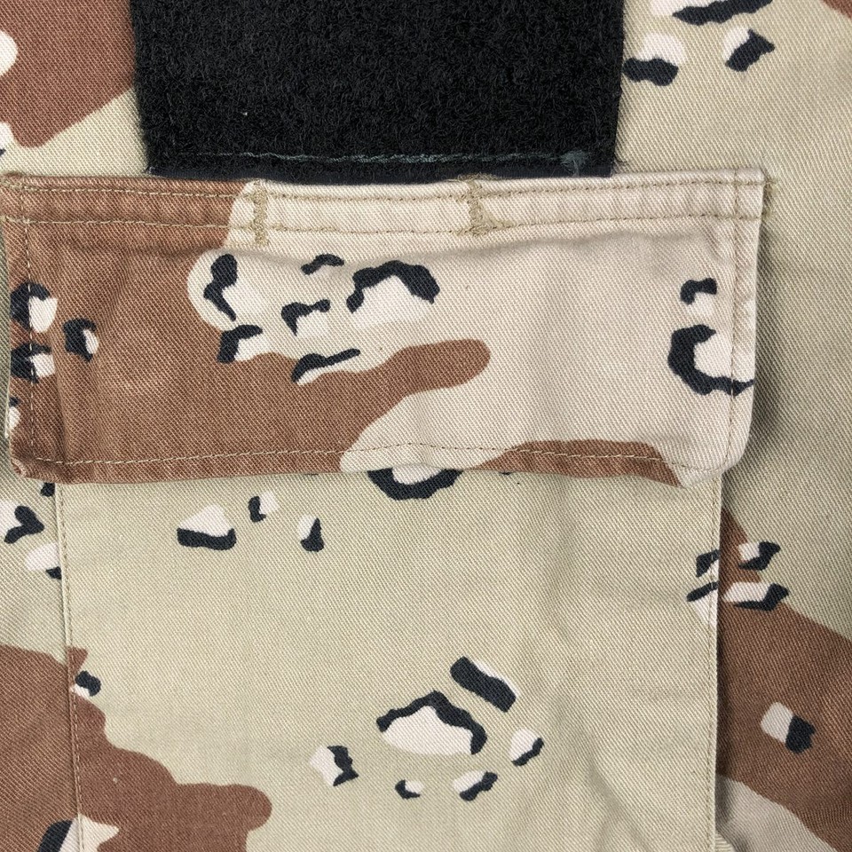 Vintage 1980'S US Military Camouflage Pattern 6C Desert Chocolate Chip ...