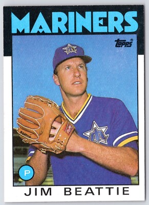 JIM BEATTIE 1986 TOPPS 86 NO 729 NRMINT+ 56719 | eBay