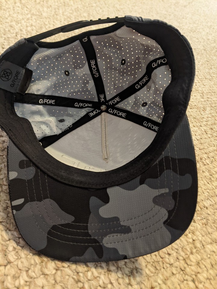 G/FORE" Men's Camouflage "FORE" Snapback Golf Hat "EXCELLENT" | eBay