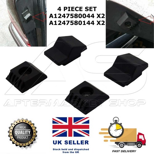 Set W124 C124 A124 Boot Trunk Lid Slam Bump Stop Buffer A1247580044 ...
