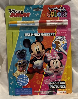 Disney Imagine Ink Color Pad with 4 Mess-Free Markers, 10 Pages | eBay