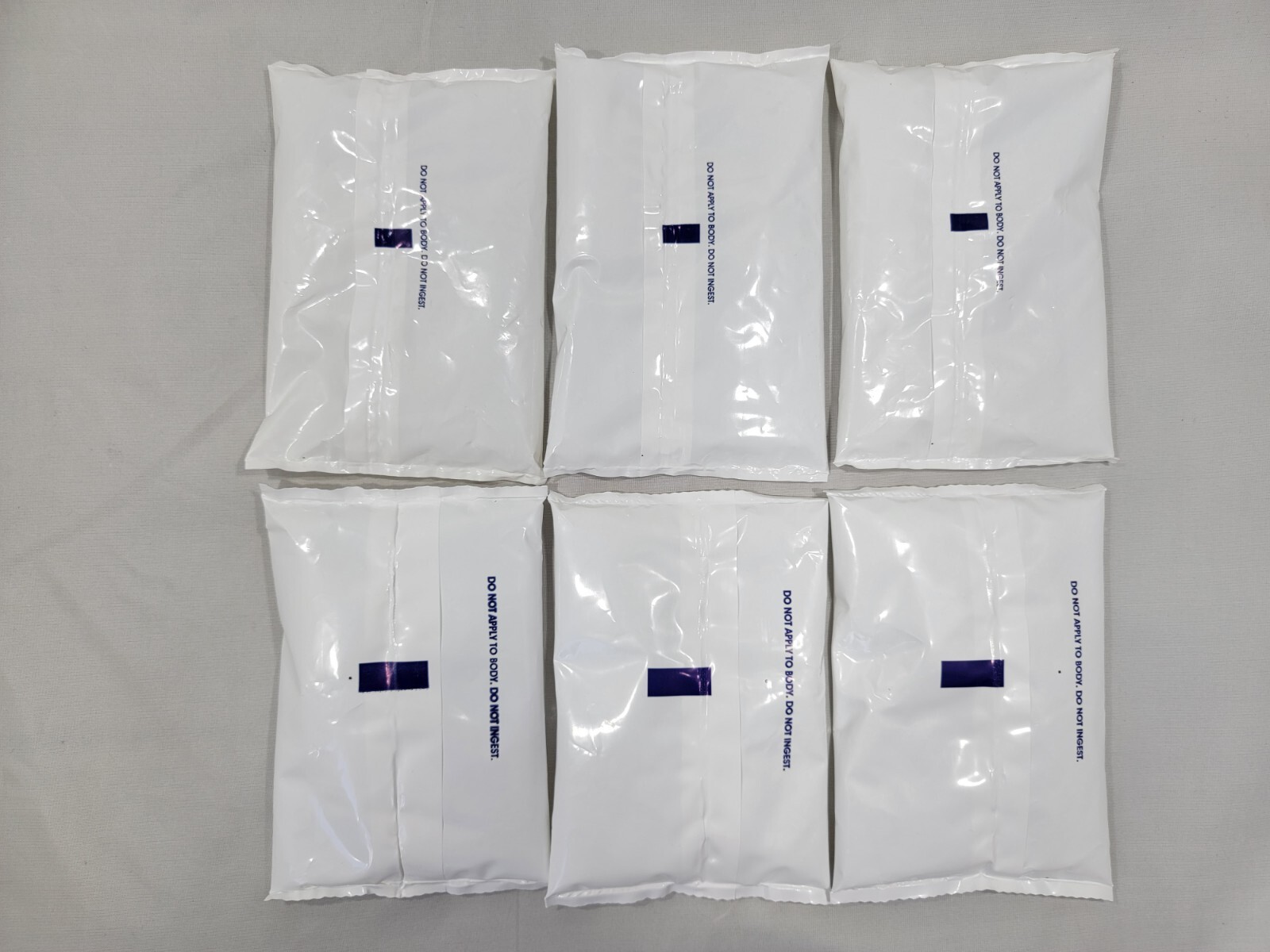 LOT of 8 Glacier & Uline Gel Ice Packs: Gel Refrigerant Cold packs for ...