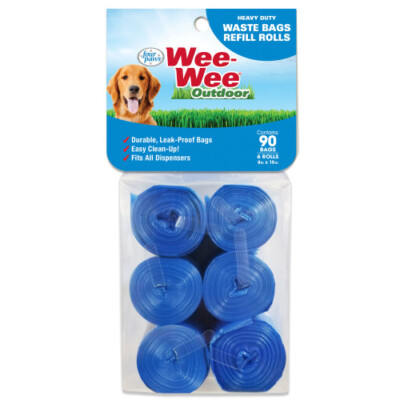 Four Paws Wee-Wee Outdoor Heavy Duty Dog Waste Bags Ref | eBay