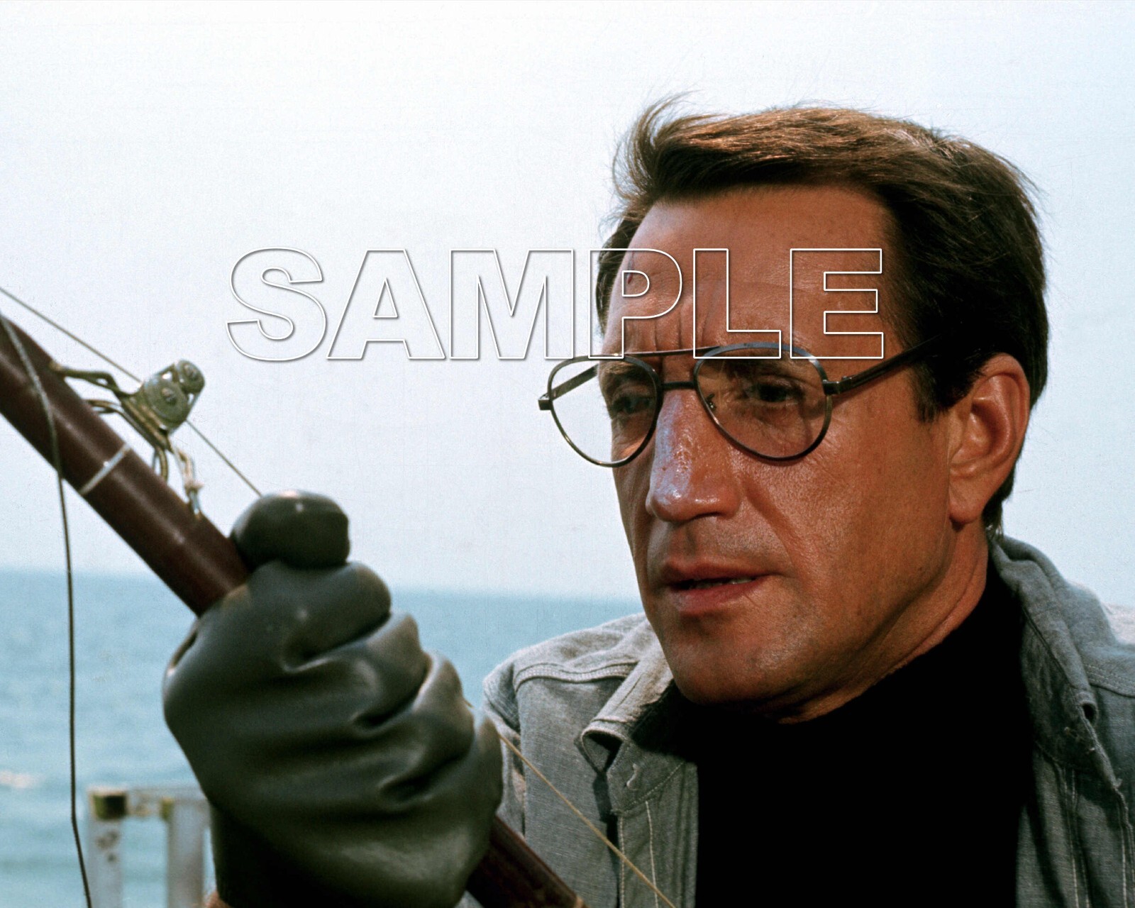 JAWS 8X10 Photo 02 ROY SCHEIDER as Chief Martin Brody | eBay