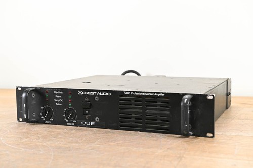 Crest Audio 7301 2-Channel Professional Monitor Amplifier CG01A72 | eBay