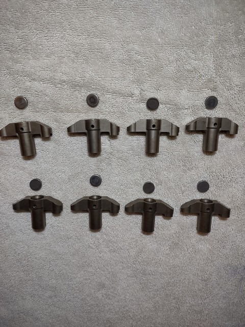 Kubota V3307 valve bridge 1g772-13460 Set Of 8 Ssv75 Svl75-2 M6060 ...