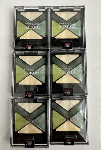 Lot of 6 Maybelline Eyestudio Eye Color Explosion #15 Forest Fury | eBay