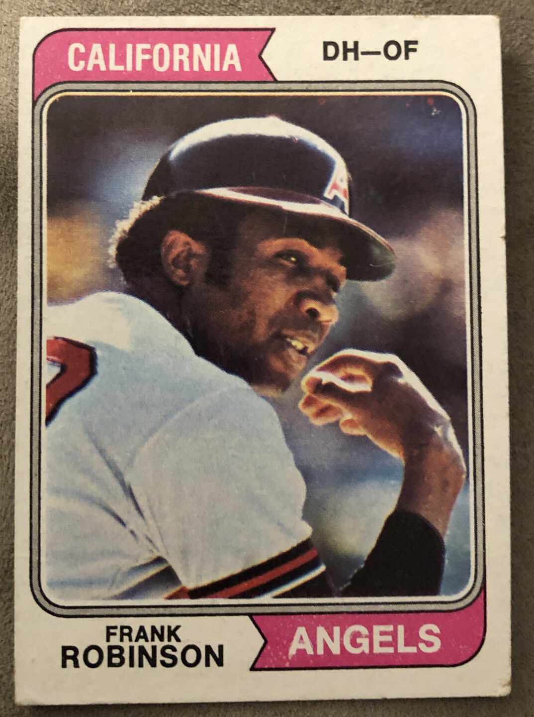1974 Topps Frank Robinson Baseball Card #55 Angels HOF Low-Grade | eBay