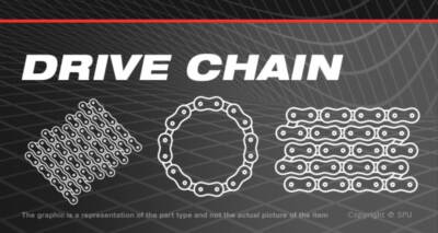 Drive Chain For Dinli T-Rex 50cc 90cc Atv Quad 4 Wheelers | eBay