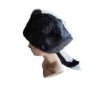 Skunk Hat Faux Fur & Tail Cap Warm Soft S-XL Size Mountain Men Coon ...