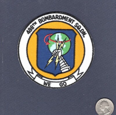 488th BS BOMBARDMENT SQUADRON B-47 Stratojet USAF SAC Legacy Patch | eBay