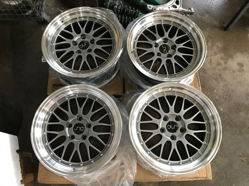 Für R107 W124 R129 W201 S210 W211 Mercedes Benz 17" Mesh Style Felgen ...