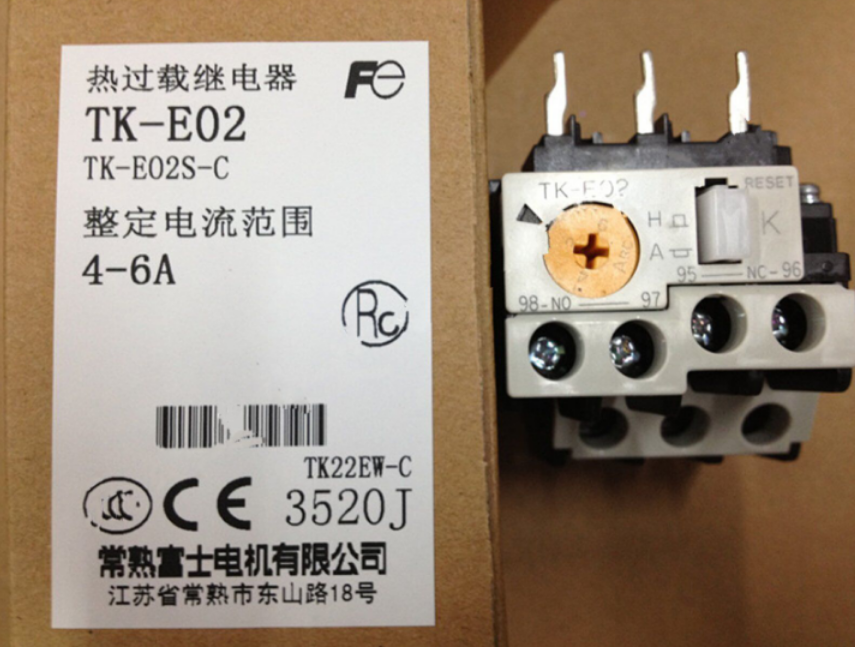 1PCS NEW FUJI TK-E02 Thermal Overload Relay 4-6A | eBay