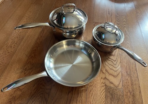 Belgique stainless steel cookware set 5 Piece | eBay