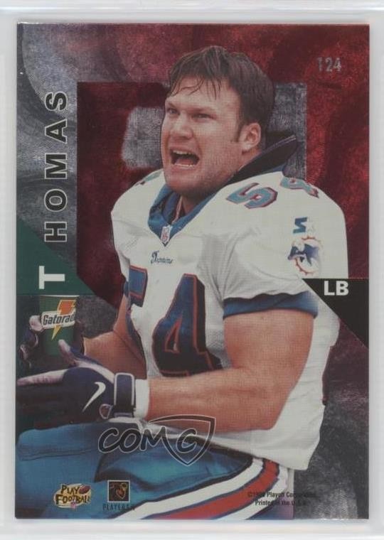 1998 Playoff Momentum SSD Red Zach Thomas #124 HOF 11pj | eBay