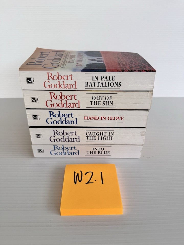 Robert Goddard Novels/Into The Blue/Caught In The Light- Paperback ...