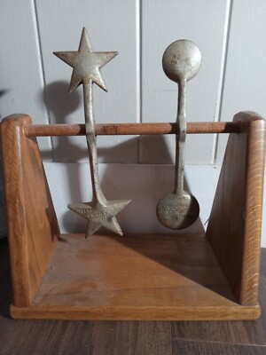 Carnival Shooting Gallery-Style Target - Cast Iron - Bird Star Circle ...