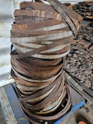 Reclaimed Metal Whisky Wine Barrel Hoops / Bands / Rings - For Garden ...