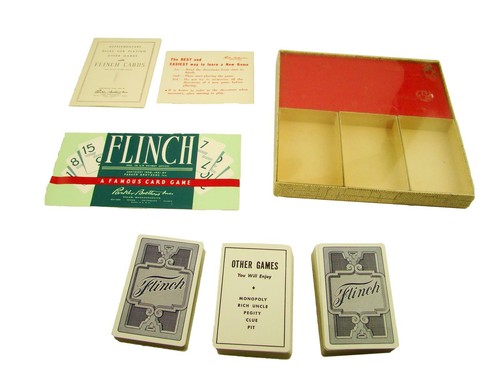 Flinch Vintage Card Game 1951 Version Large Box -#2 | eBay
