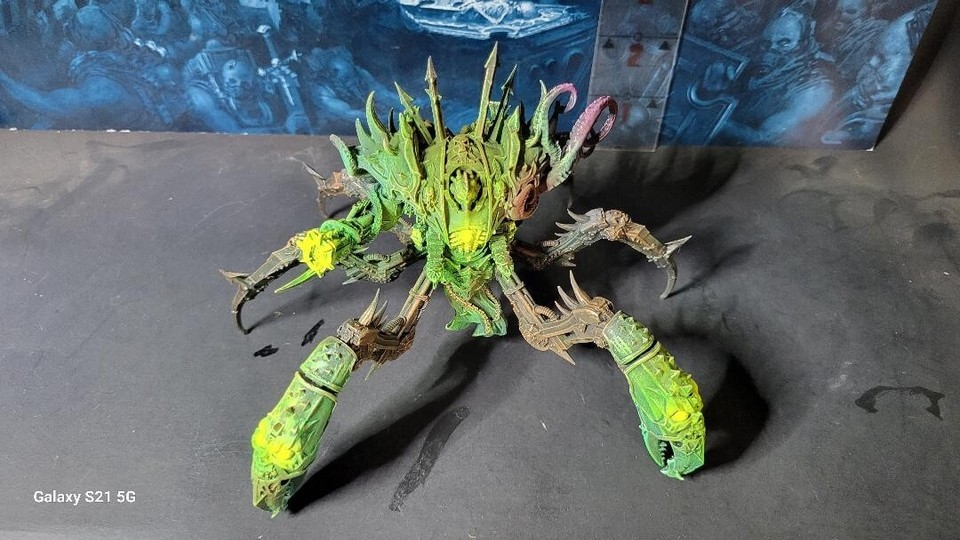 for warhammer 40k death guard Chaos painted miniatures Defiler | eBay